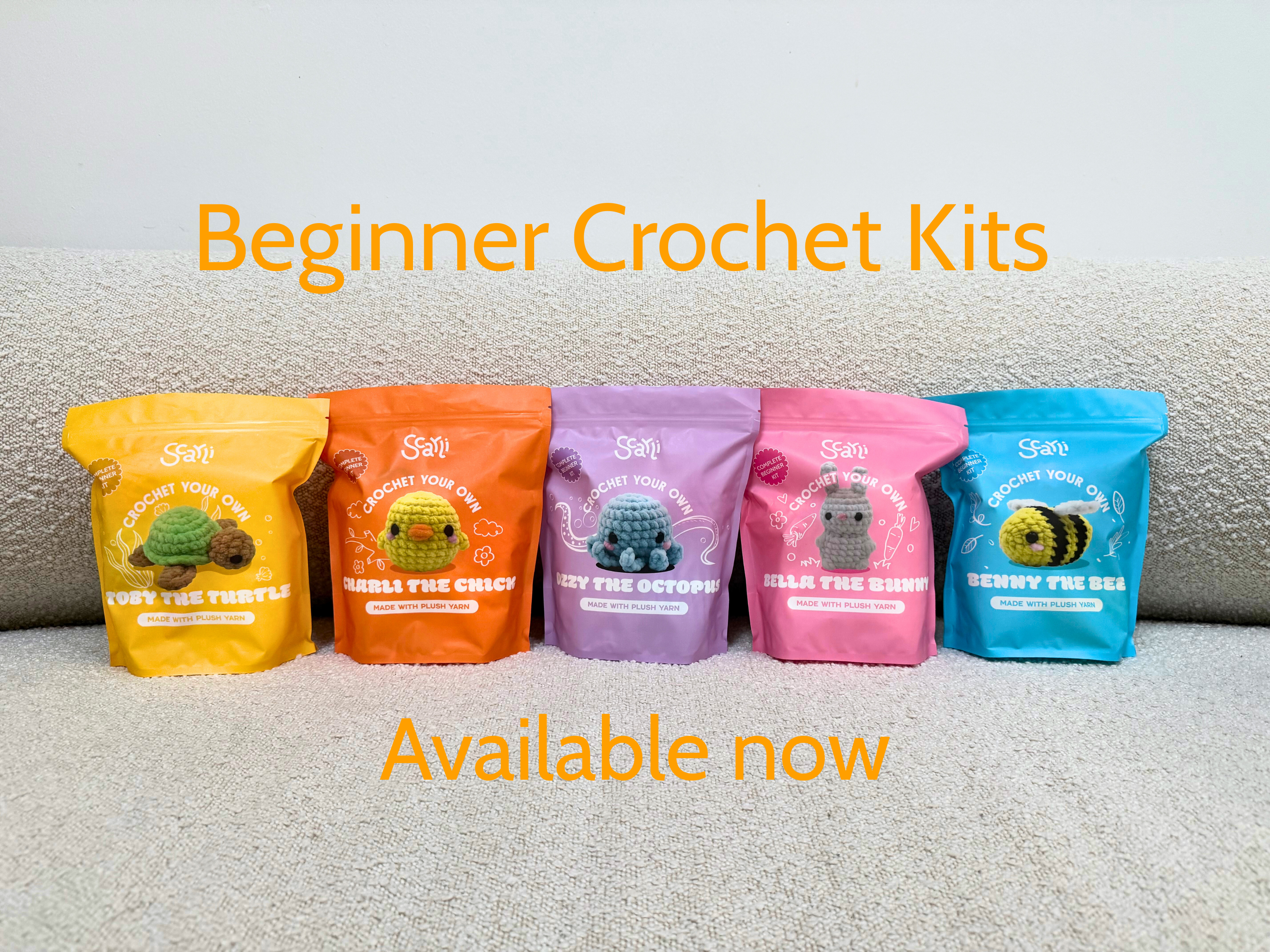 Beginner Crochet Kits – Scarli